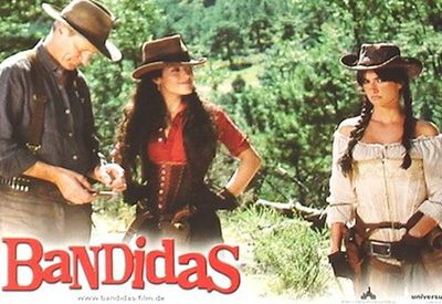 BANDIDAS - Lobby Cards Set - Salma Hayek, Penelope Cruz, Steve Zahn ...