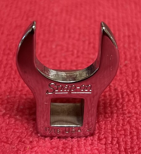 Snap-on Tools 3/8" Drive 11/16” SAE Chrome Open End Crowfoot Socket ...