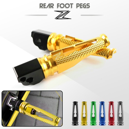 Passenger Rear Footrest Foot Pegs Pedals for KAWASAKI Z300 Z400 Z650 ...