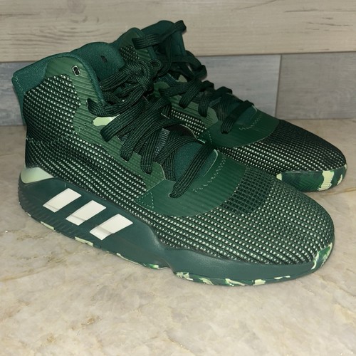 ADIDAS PRO BOUNCE 2019 LOW SNEAKER BASKETBALL SHOES Men's Size 9 Green ...