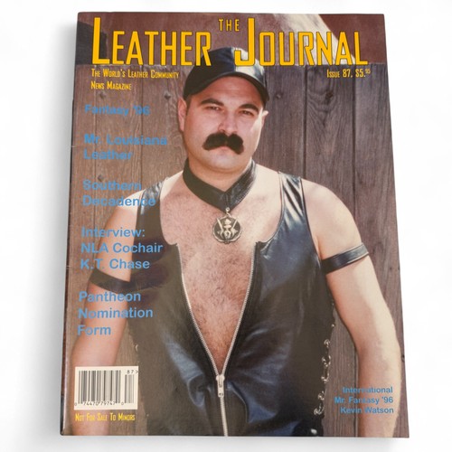 The Leather Journal Magazine Issue 87 Fantasy '96 Mr Louisiana Leather ...