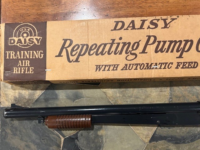 Daisy model 25 .177 Caliber Pump BB Rifle with box- Vintage 1960's | eBay