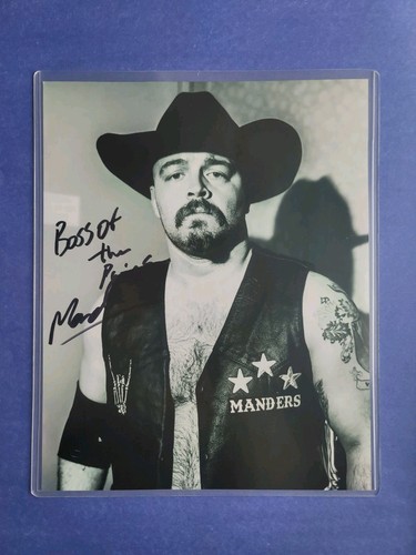 One Called Manders Hand Signed 8x10 Photograph Autograph Portrait ...