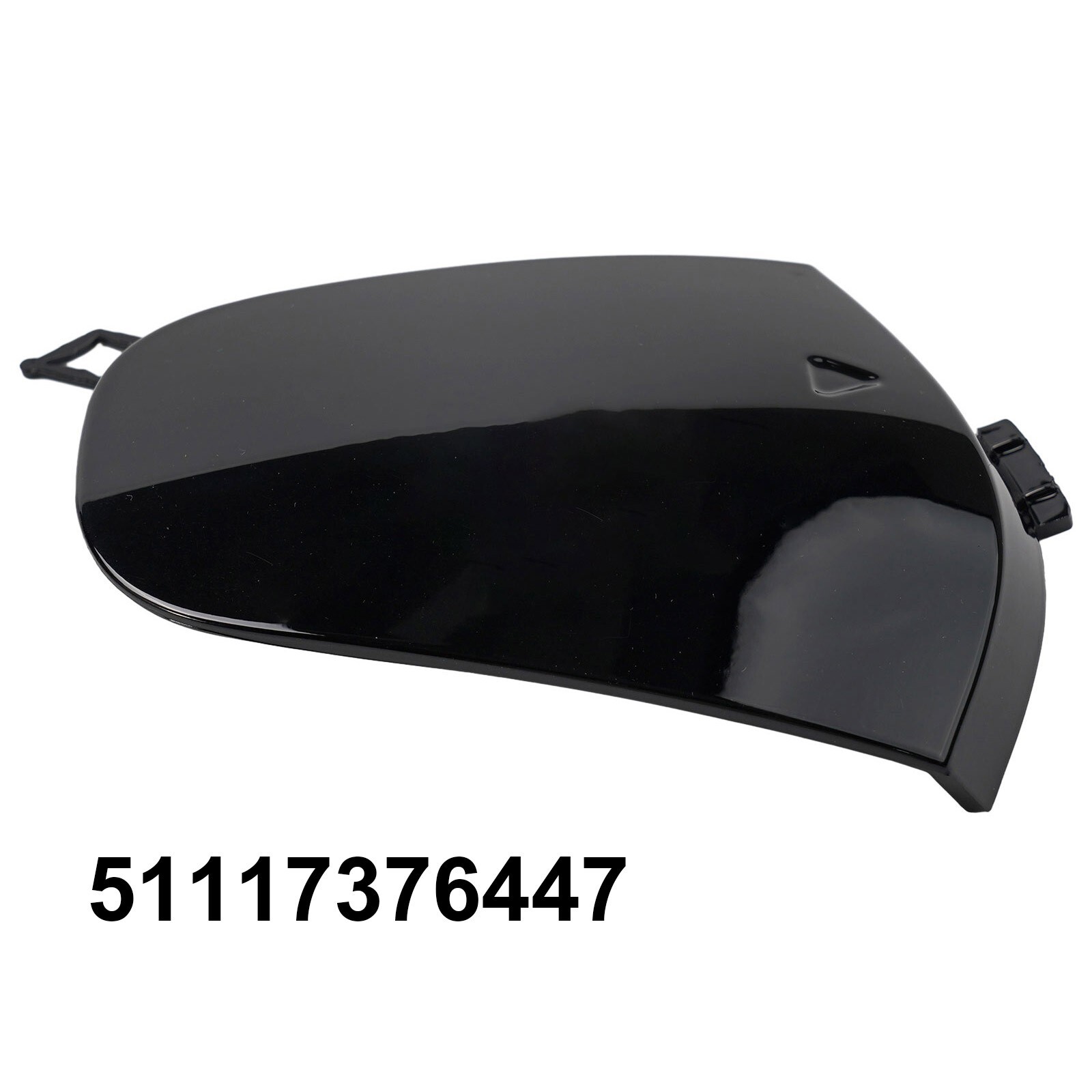 1*Gloss Black Front Bumper Tow Hook Eye Cover,51117376447,For-MINI ...