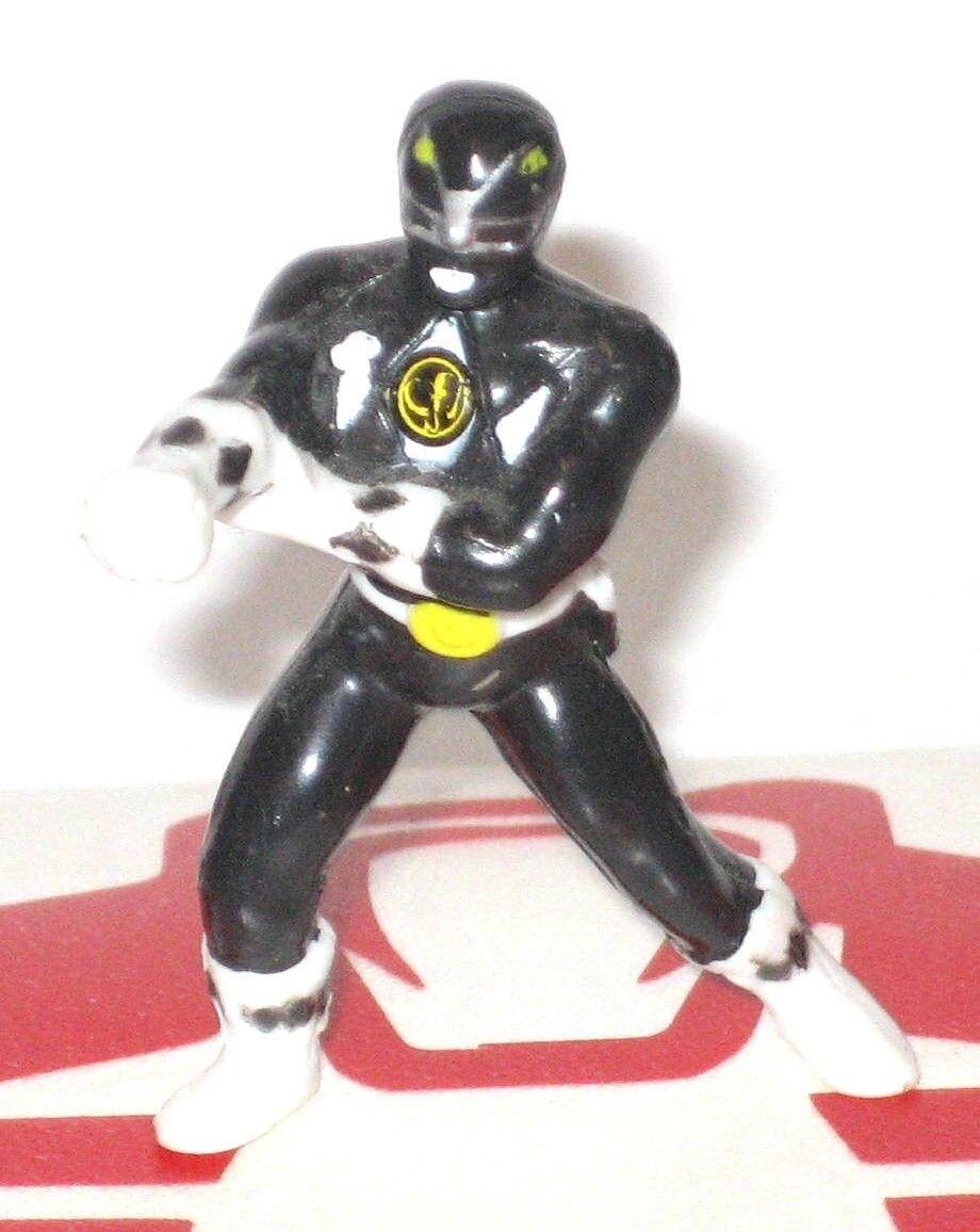 Power Rangers Action Figure Black Ranger Figurine Fist Pose | eBay