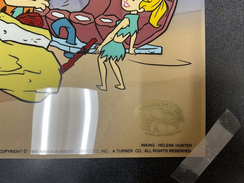 Flintstones Ed Benedict Design Serigraph Cel(70587) | eBay