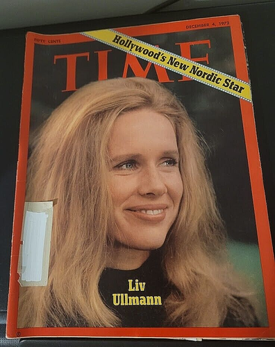TIME MAGAZINE-Liv Ullmann-Hollywood's New Nordic Star-DECEMBER 4, 1972 ...