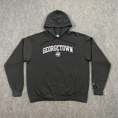 Georgetown University Hoyas Champion Sweatshirt Hoodie Adult X-Large XL ...