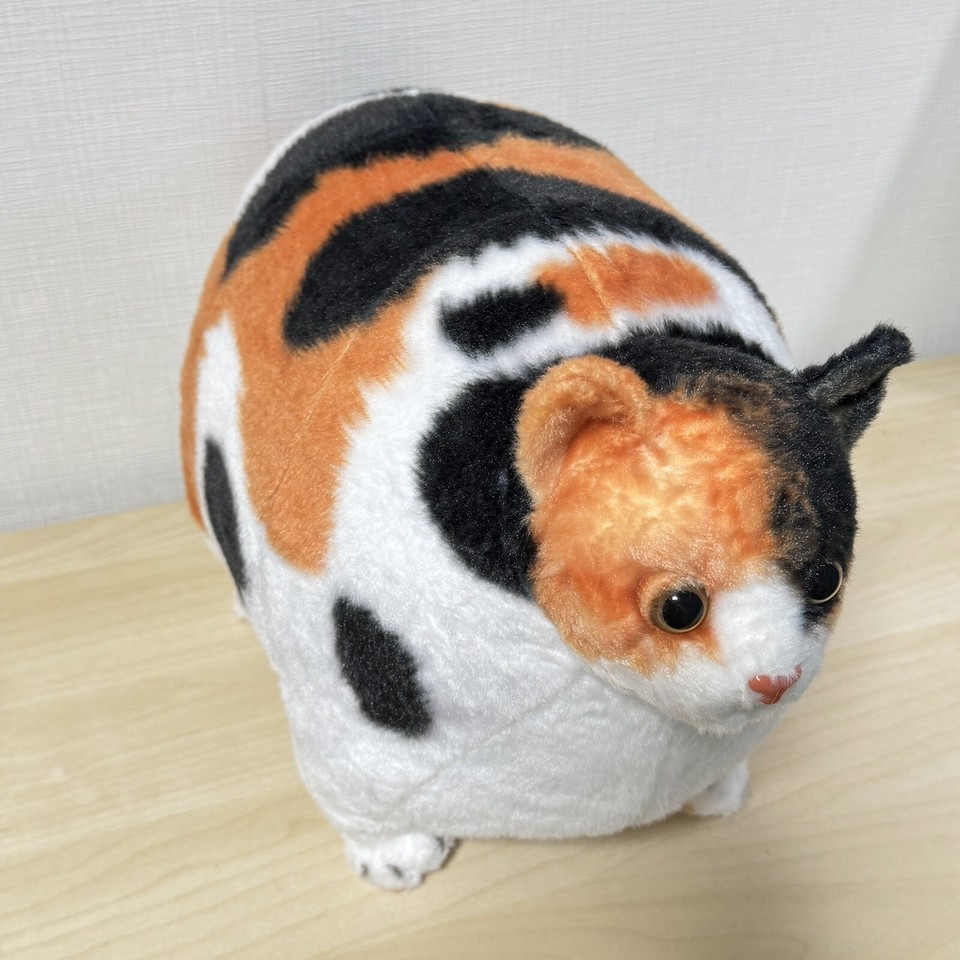Fatty Zoo Cat Calico Stuffed Animals Japan 16 inches | eBay