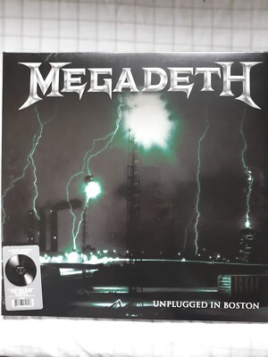 Megadeth - Unplugged In Boston - Black Vinyl LP - Ltd. to 500 Copies ...