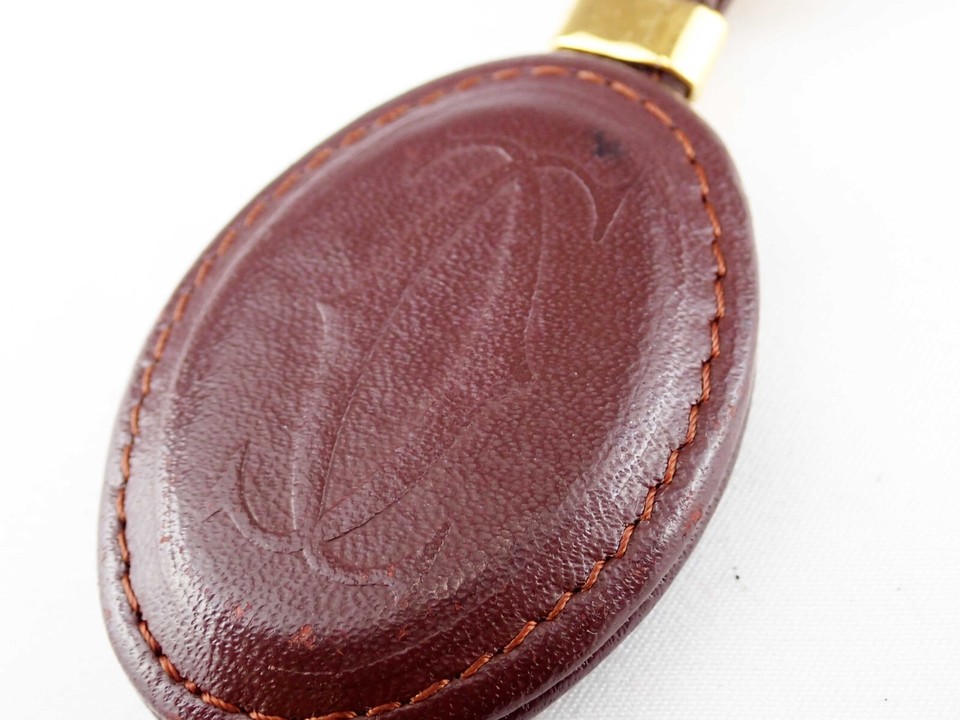 Cartier Key Ring Holder Bag Charm Must Line Vintage | eBay