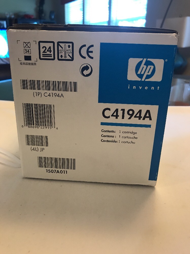 HP Color LaserJet Print Cartridge C4191A Yellow LaserJet Series 4500 ...