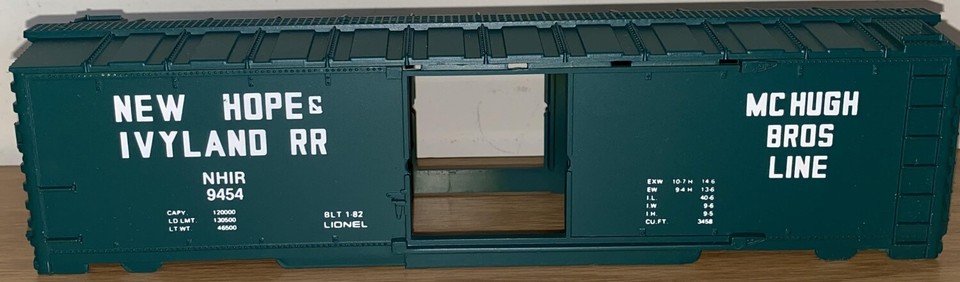 LIONEL TRAIN O GAUGE BOXCAR BODY SHELLS 19906 19233 16244 9472 9451 ...