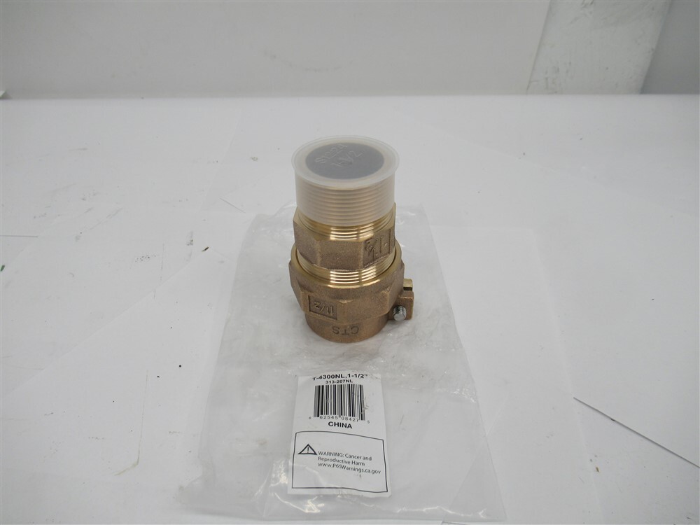 Legend 313-207NL , T-4300NL 1-1/2" No Lead Bronze PAK Joint (CTS)x MNPT ...