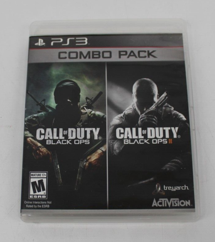 Call of Duty Black Ops 1 & 2 Combo Pack - Sony PS3 PlayStation 3 NM ...