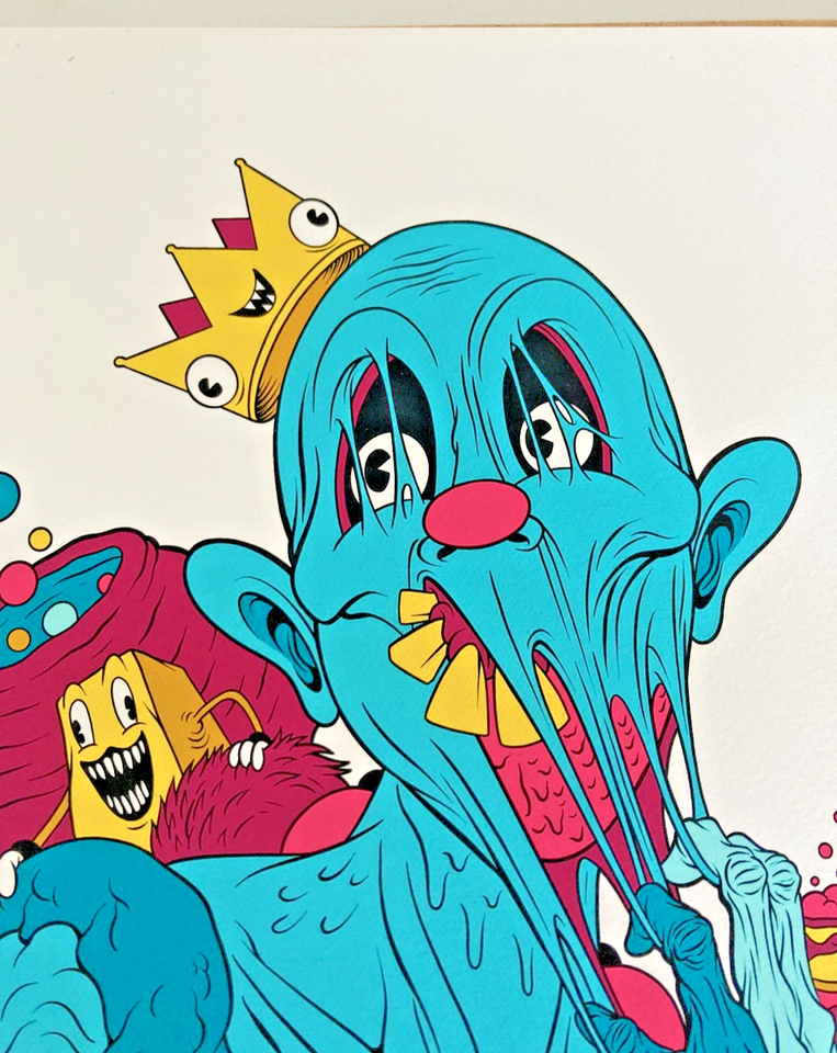 Blood Bag #1 Alex Pardee RARE Art Poster Print Signed #33/50 | eBay