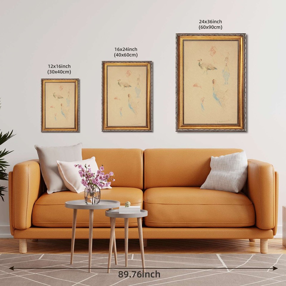 Farm Animals Sketch Wall Art Canvas Oil Paintings Reproduction | eBay