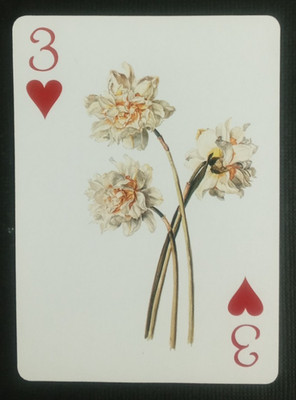 Masterpiece Playing Card Springtime Duet (B) 3 Hearts | eBay