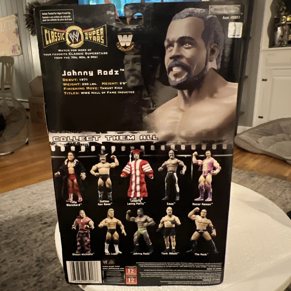 Johnny Rodz WWE Jakks Pacific Classic SuperStars Figure Series 15 | eBay