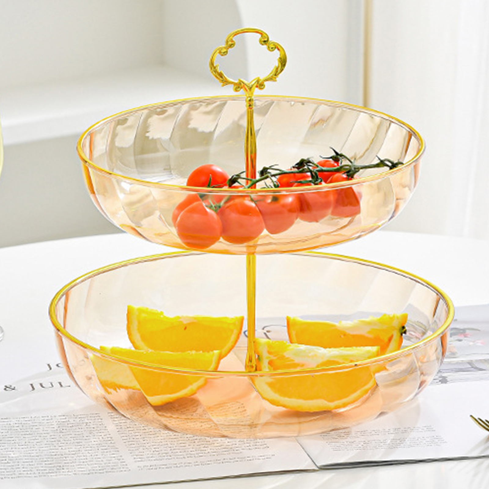 Snack Candy Tray with Handle Storing Candy Tray Snack Tray Fruit Tray ...