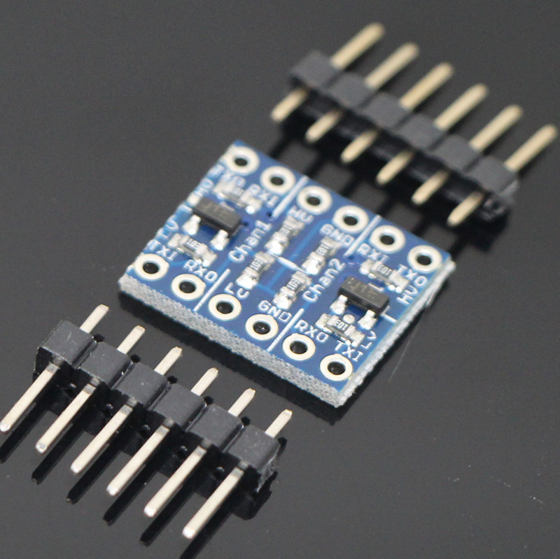 5PCS Two Channel IIC I2C Logic Level Converter Bi-Directional Module 3. ...