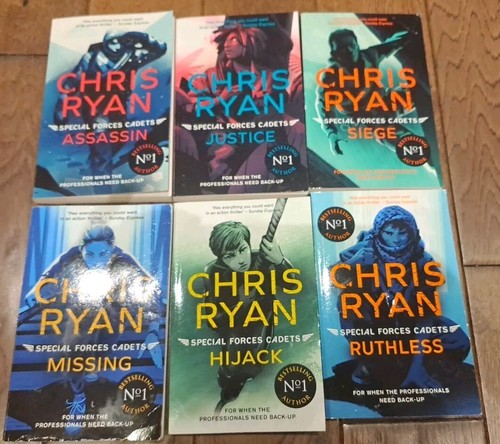 Chris Ryan - Special Forces Cadets Series, 6 Book Set - Siege, Missing, Justice. | eBay UK