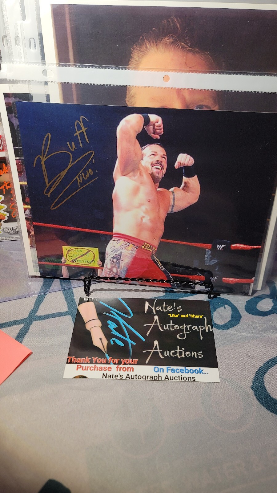 Buff Bagwell WCW WWF WWE authentic hand signed autographed 8x10 photo ...