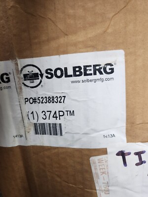 Solberg 374P Filter Element,Paper,2 Microns | eBay