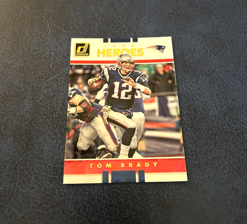 2017 Donruss Football Tom Brady Team Heroes Insert #6 Future HOF NM | eBay