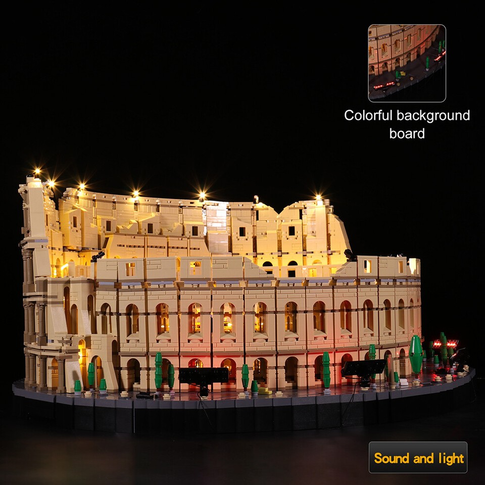 LocoLee LED Light Kit for Lego 10276 Colosseum Building Light Set ...