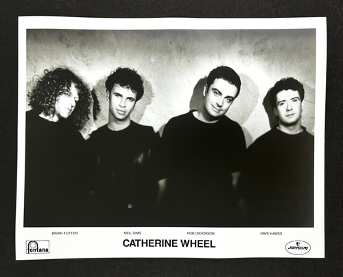 1990s Catherine Wheel UK Indie Rock Band Hawes Dickinson Sims VTG Press ...