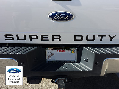 2008-2016 Ford Super Duty Tailgate Letter Inserts Vinyl Stickers Decals ...
