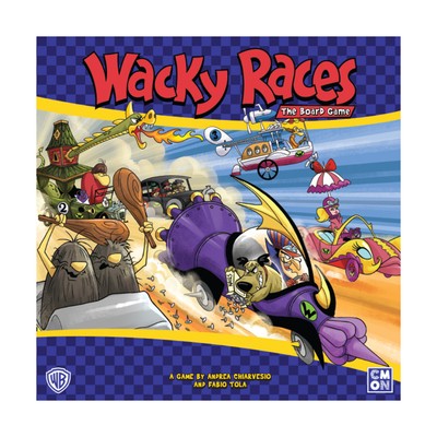 CMON Boardgame Wacky Races - The Board Game Box SW (New) | eBay