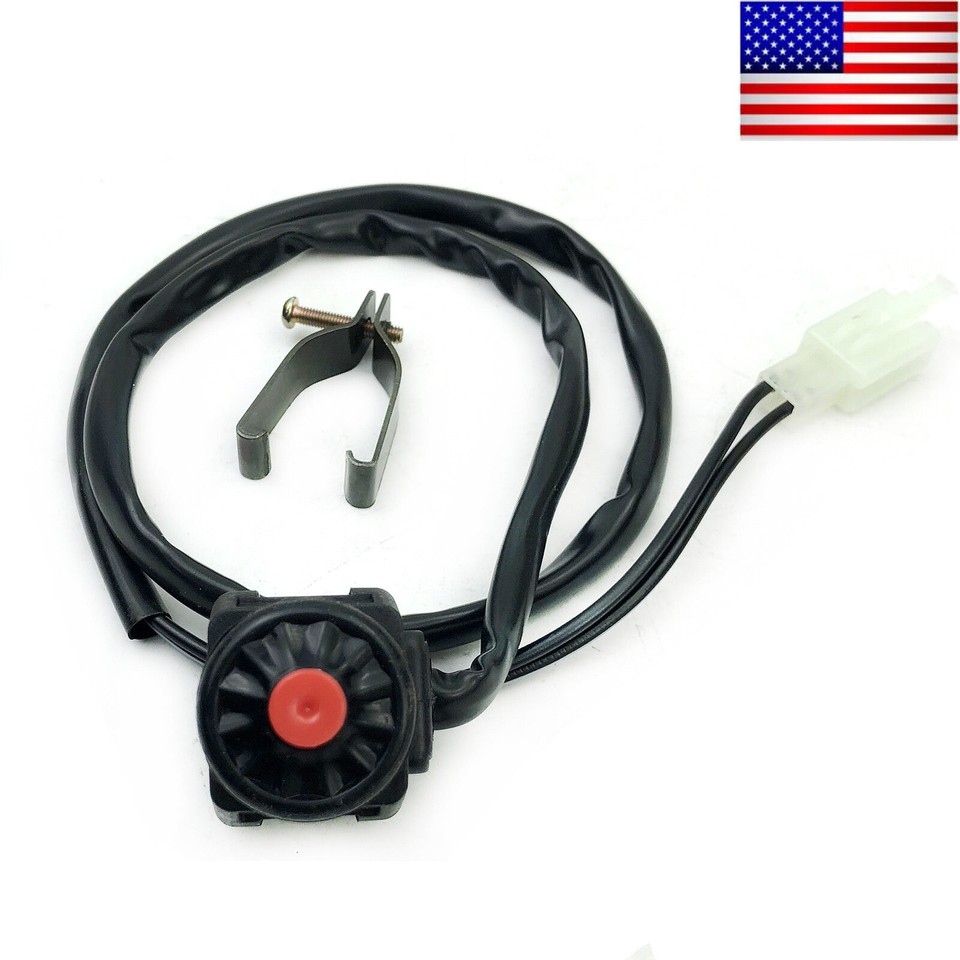 Motorcycle Kill Switch Red Push Button Horn Starter Dirt Bike KTM ATV ...