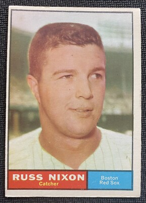 1961 Topps Baseball Russ Nixon #53 Ex+ | eBay