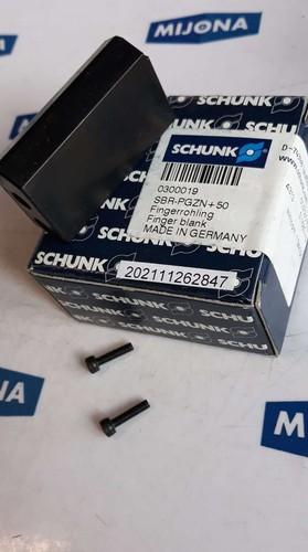 Schunk SBR-PGZN+50 FINGER BLANK 0300019 SBR PGZN 50 NEW OLD STOCK | eBay UK