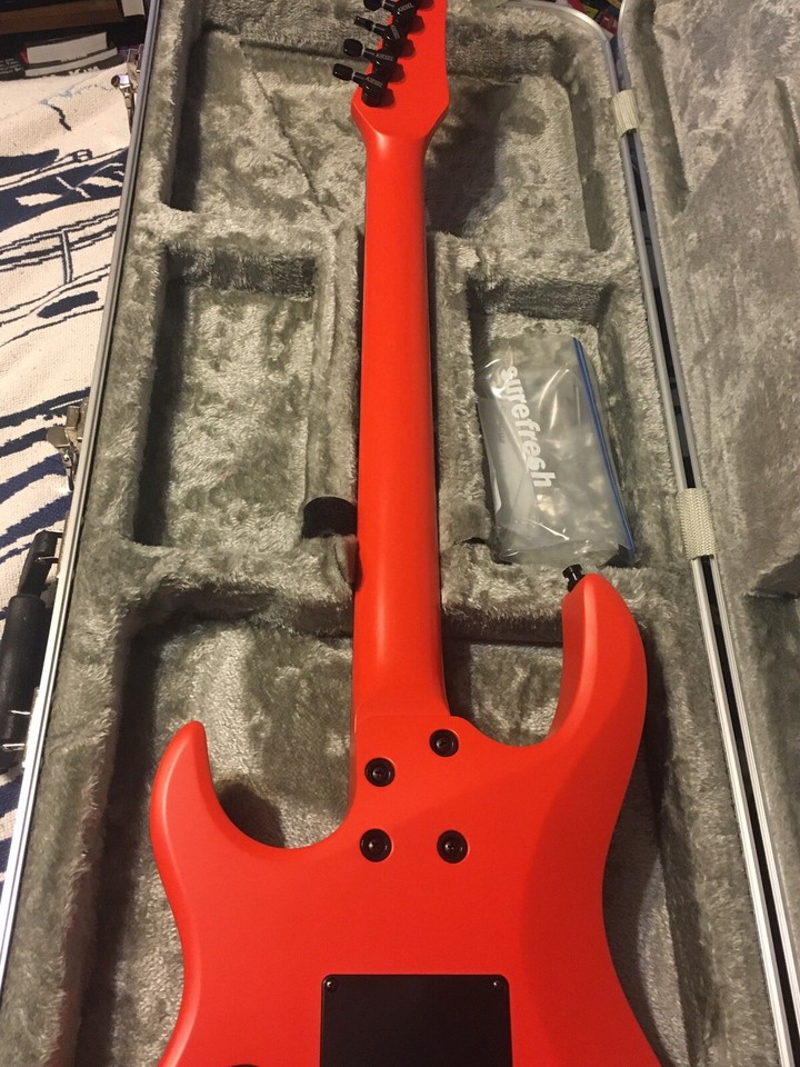 kiesel Aries 6 USA Floyd Rose Guitar racing orange royal purple Wknd ...