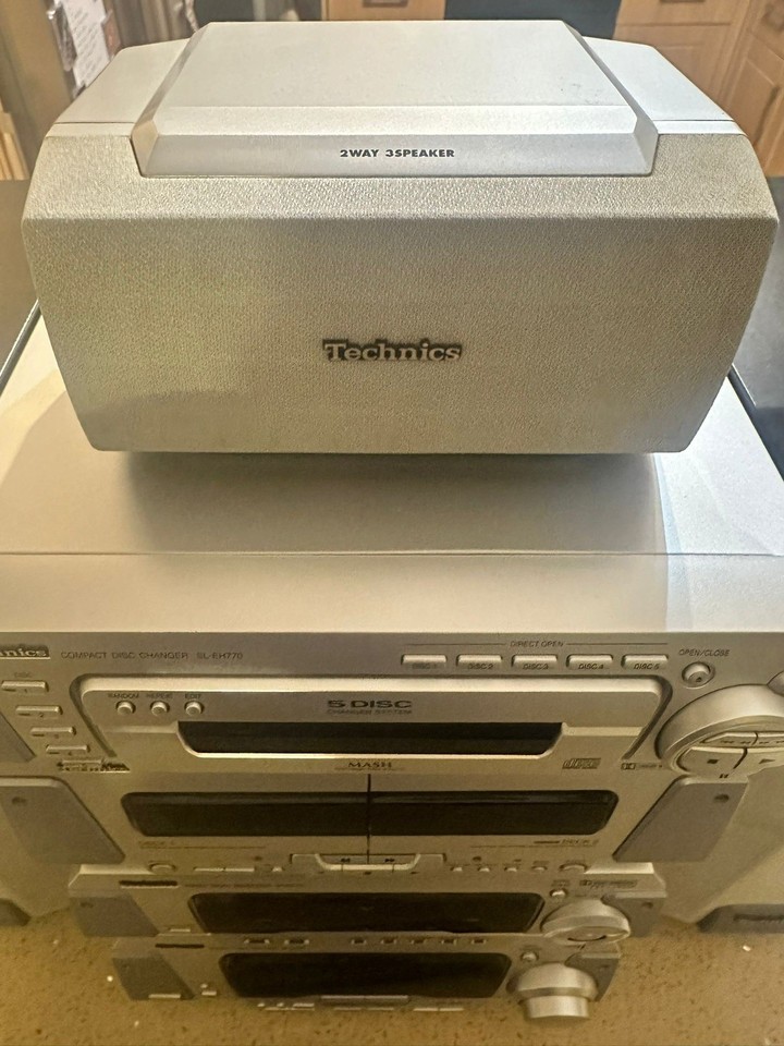 Technics Complete Stereo Hi-Fi System – Multi-Component Stack + 5 ...