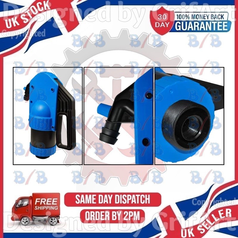 US PRO ADBLUE BARREL PUMP HAND LEVER ANTIFREEZE CHEMICALS SOLVENTS ...