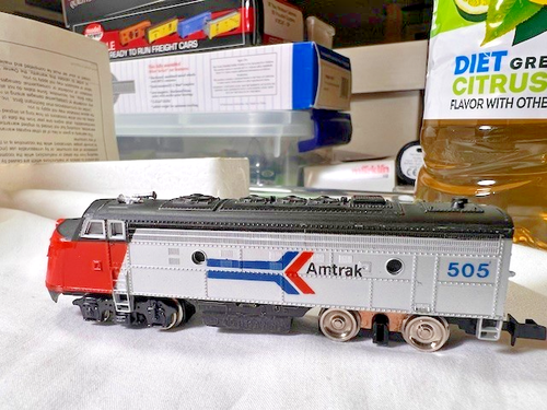 N SCALE BACHMANN #61505 EMD F9 DIESEL LOCOMOTIVE AMTRAK #505 | eBay