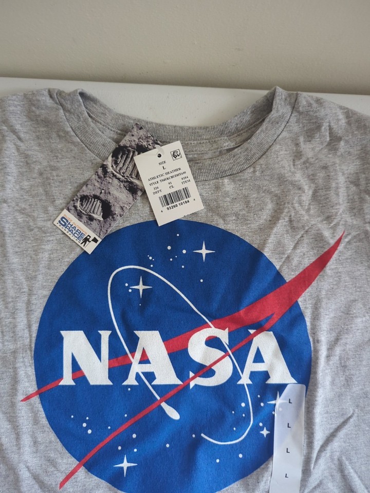 NASA Classic Logo T Shirt YOUTH Size L New With Tags | eBay