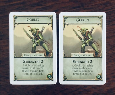 Talisman | Goblin, Adventure Card x2 | Official Extra/Replacement Game ...