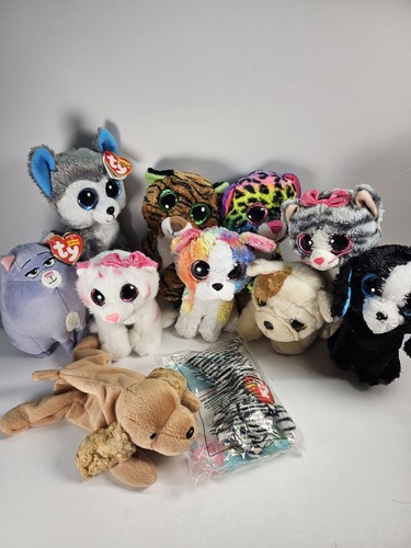 Ty Beanie Baby Lot Cats And Dogs 🐕 🐈 😺 🐶 Beanie Boos | eBay