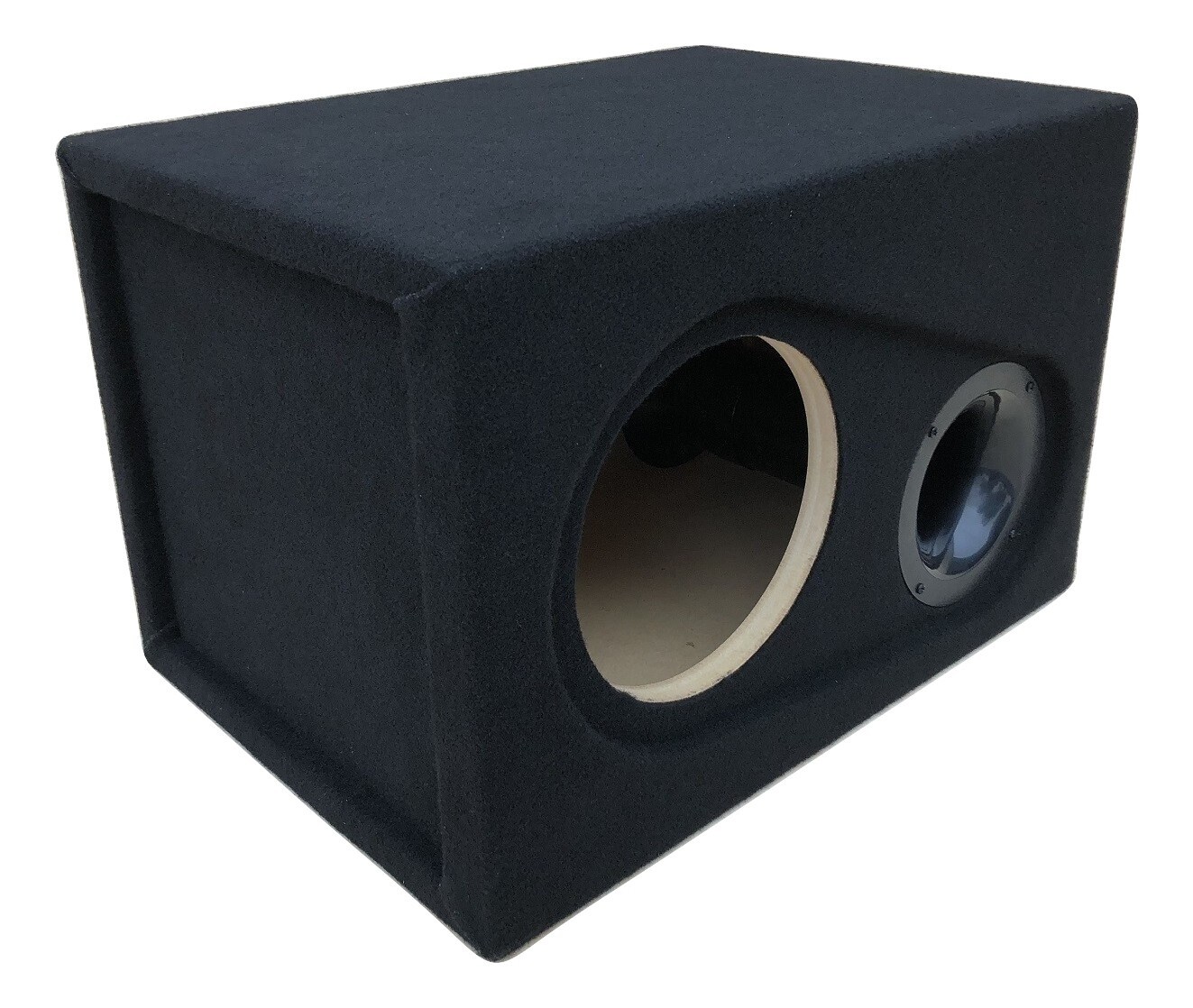 Custom Ported Sub Box Enclosure for 1 10" Sundown SA-10 Subwoofer ...