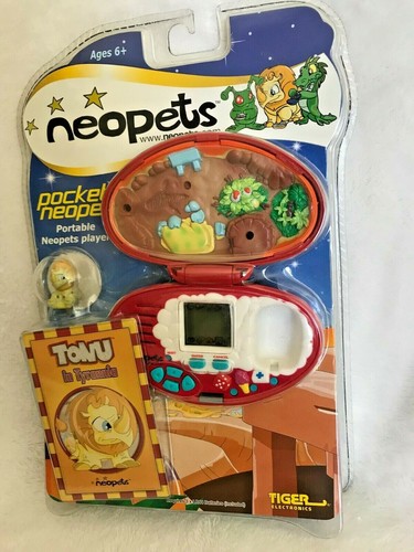 New Vintage 2003 Hasbro Tiger Electronics Pocket Portable Neopets ...
