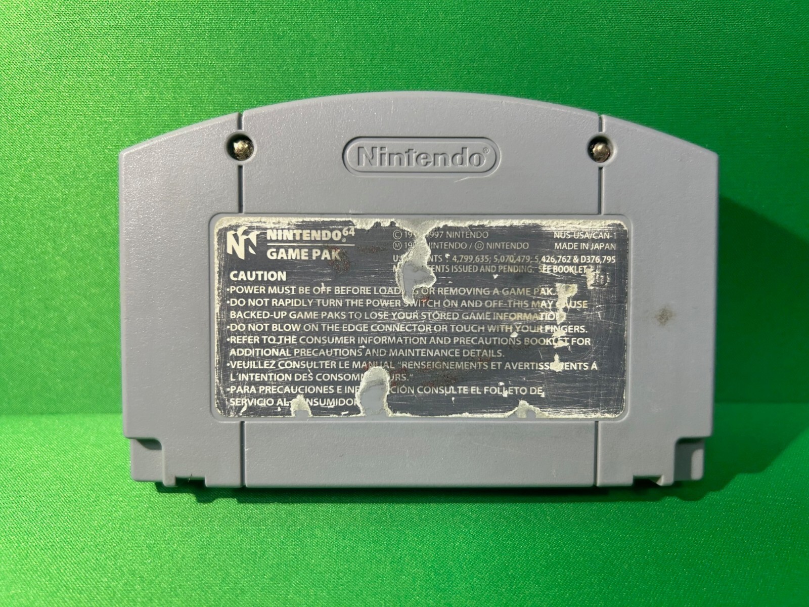 N64 Diddy Kong Racing NFR Not For Resale Nintendo 64 Cartridge Nice ...