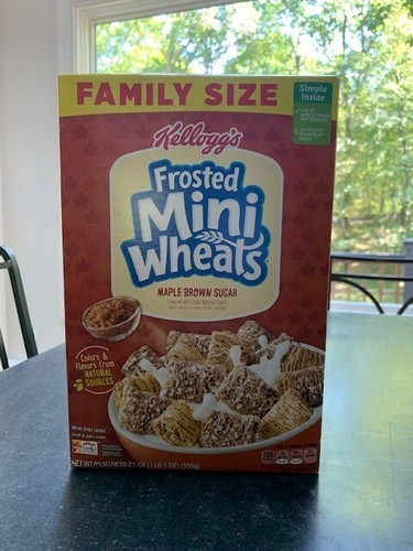 frosted mini wheats family size maple brown sugar | eBay