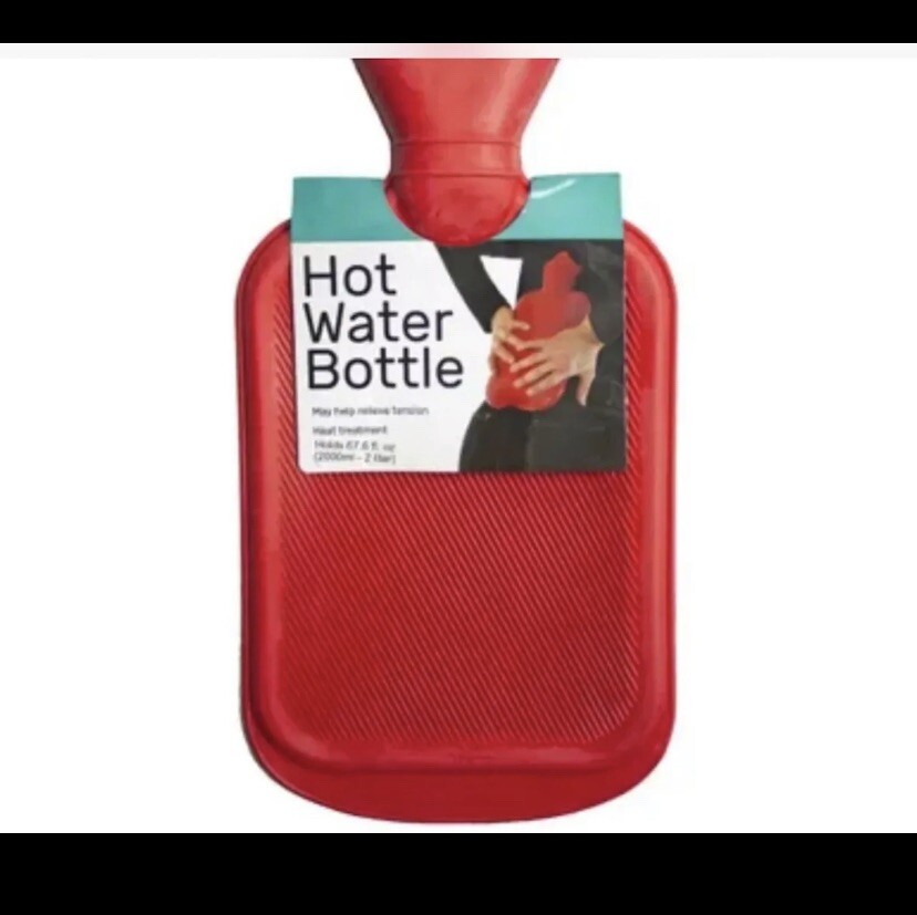 2000ML Rubber Heat Water Bag Hot Cold Warmer Bottle Bag Therapy(2 Pc ...