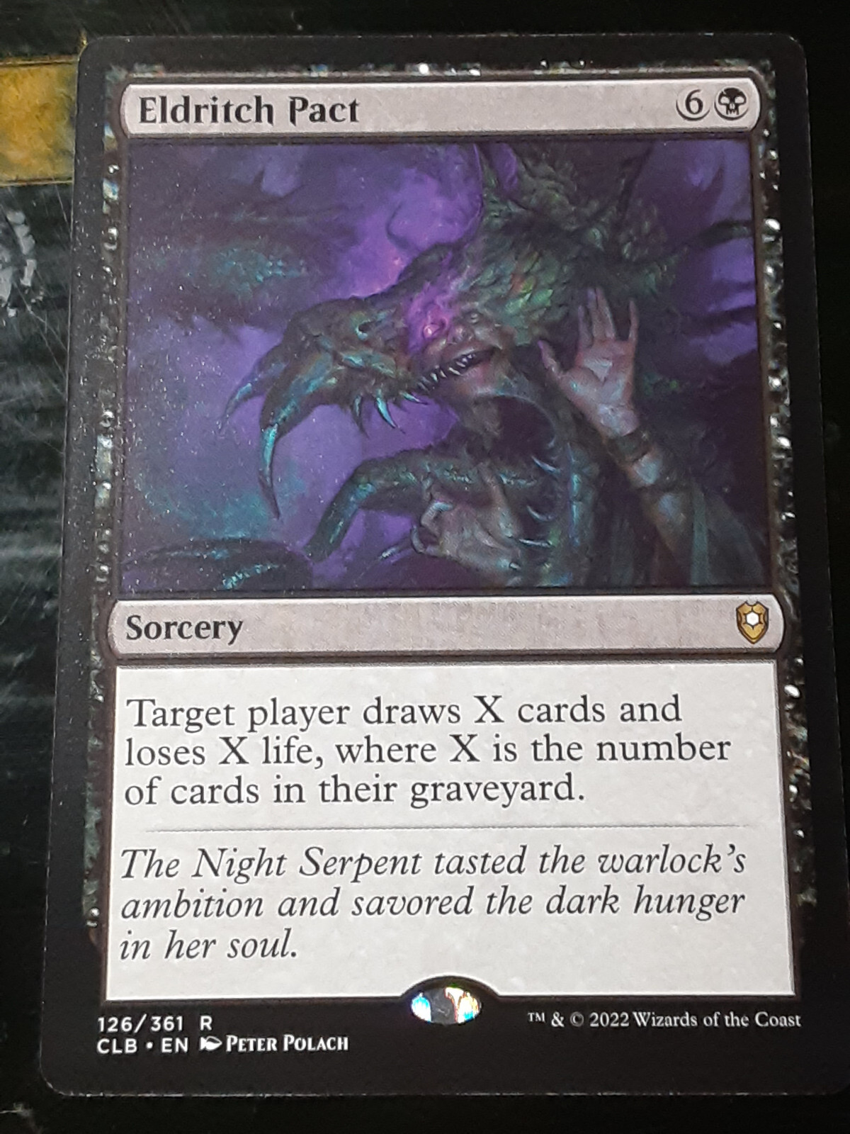 Eldritch Pact , Commander Battle for Baldur's Gate ,NM,MTG,FREE SHIPPING | eBay