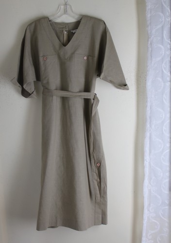 Frances Henaghan 8 M Linen-Cotton Minimalist 80s VTG Artsy Lagenlook ...